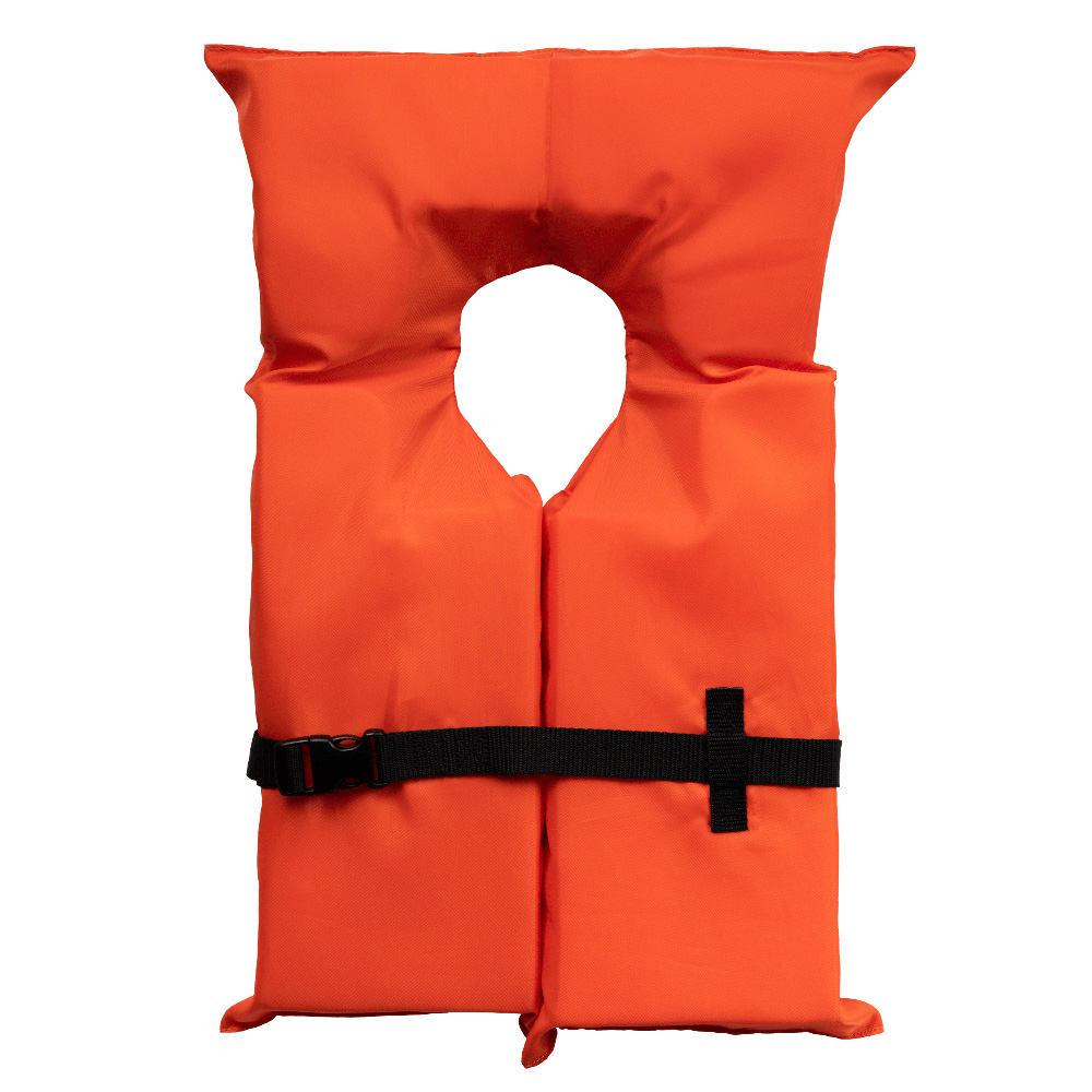 Bluestorm Type II Adult Oversize Foam Life Jacket - Orange | CWR ...