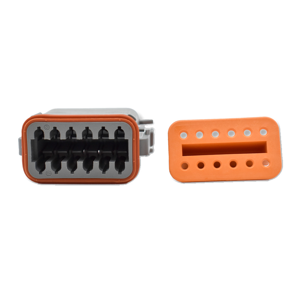 Bluewater 12 Position Female Deutsch Connector w/Wedge Lock | CWR ...