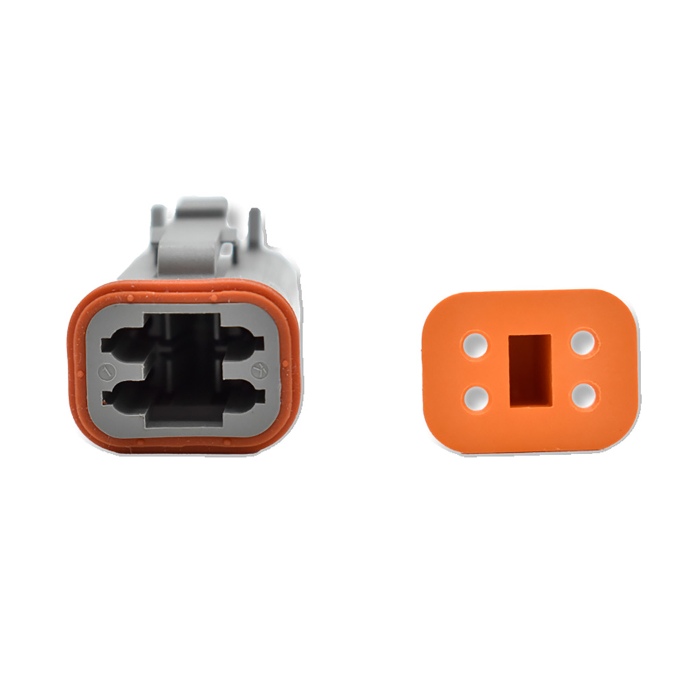 Bluewater 4 Position Female Deutsch Connector w/Wedge Lock | CWR ...