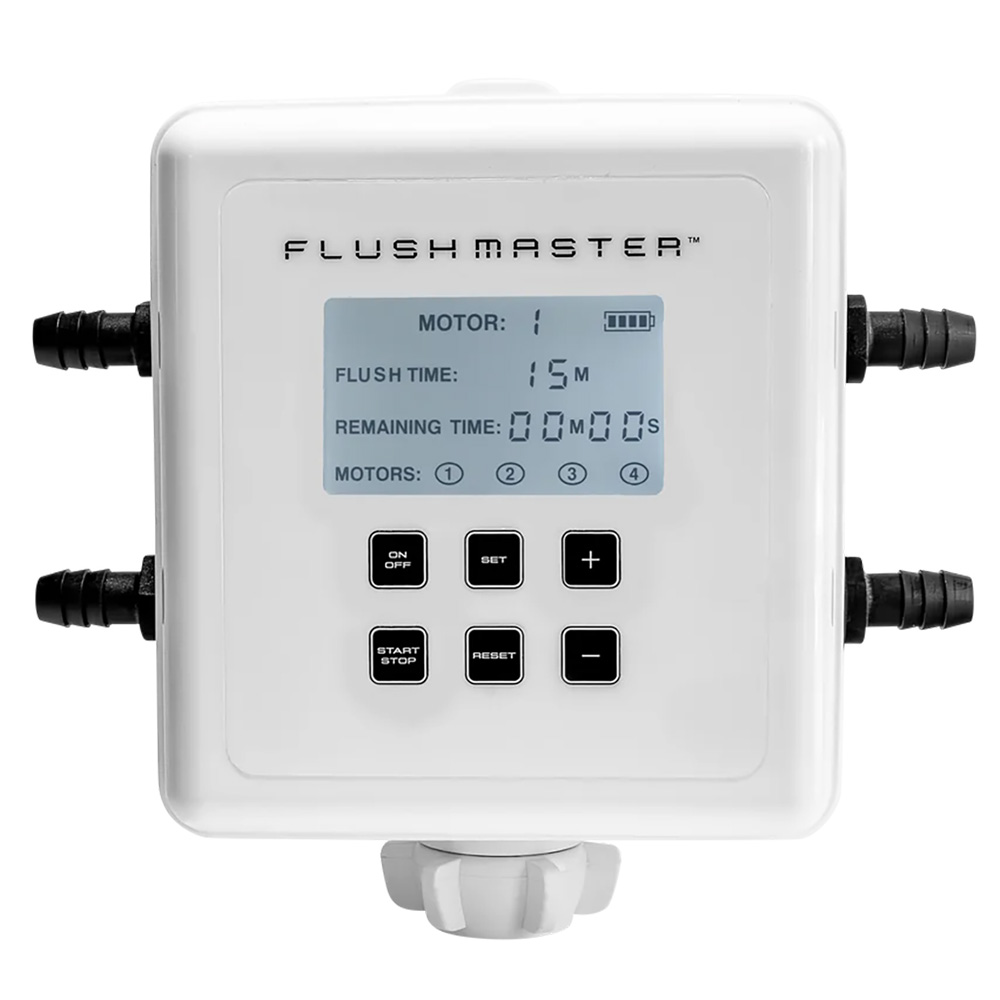 Flushmaster Outboard Flushing System - 4 Outlet w/Four 7' Hose Kits ...