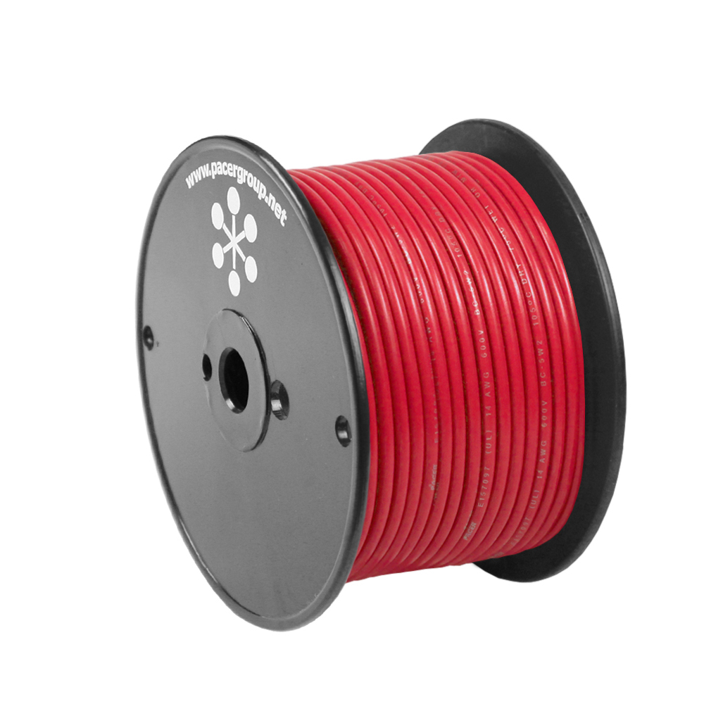 Pacer Red 18 AWG Primary Wire - 100' | CWR Wholesale Distribution