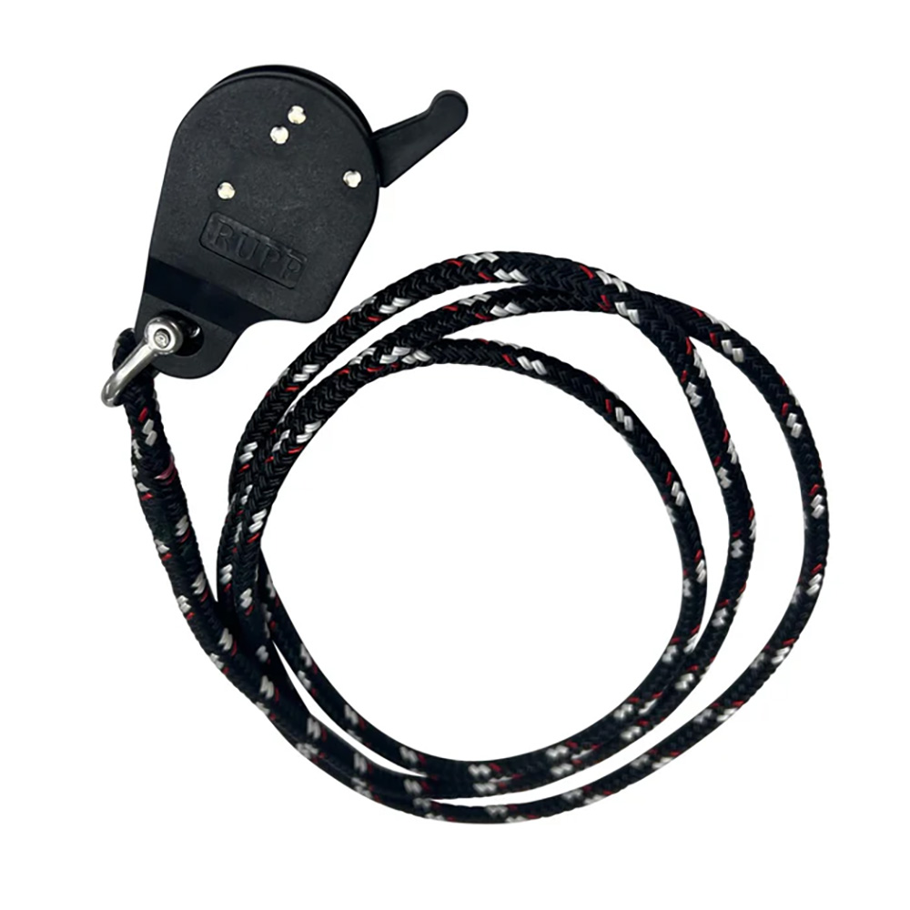 Rupp Single Halyard Line Lock w/Rope & Shackle | CWR Wholesale Distribution