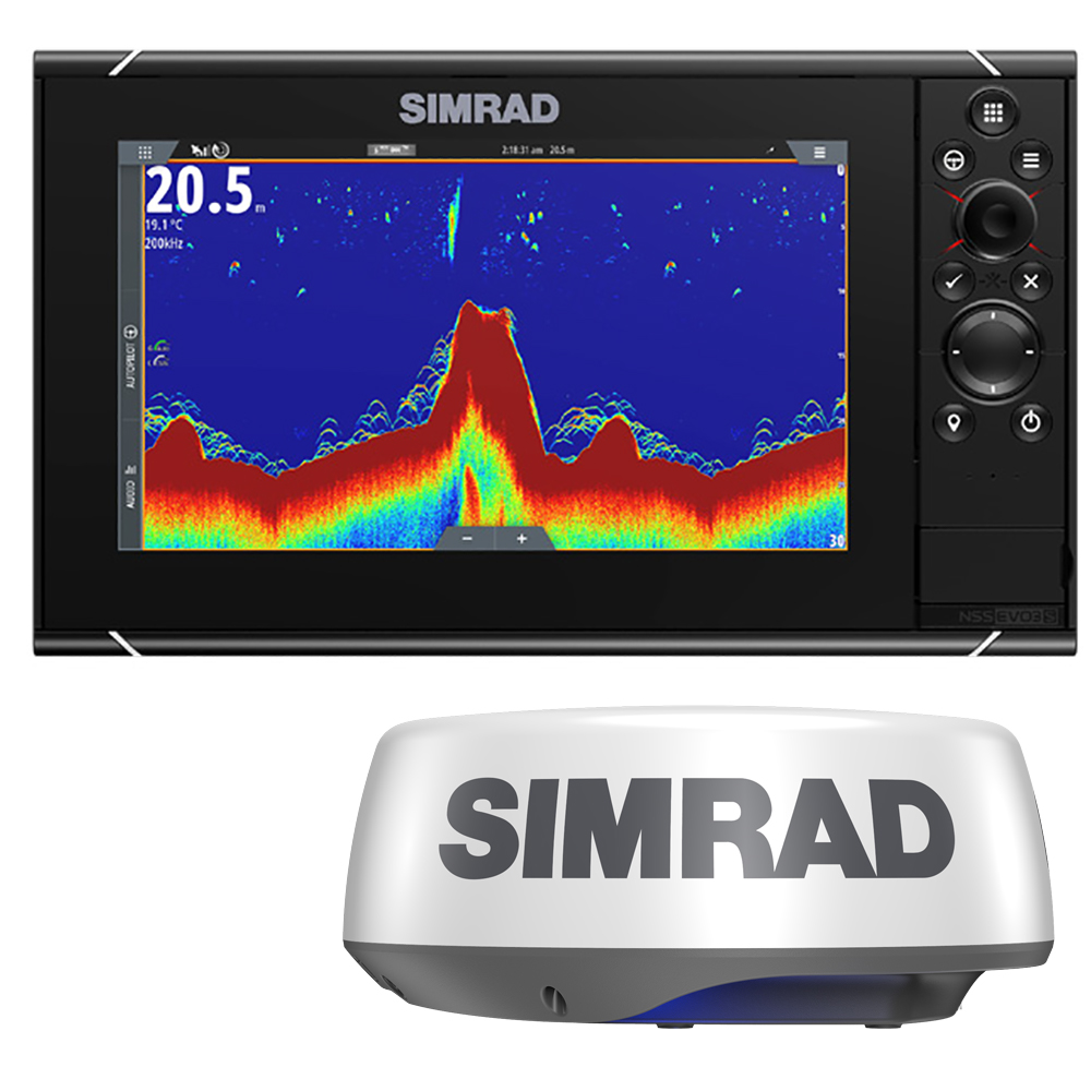 Simrad NSS9 evo3S Combo Radar Bundle w/Halo20+ | CWR Wholesale Distribution