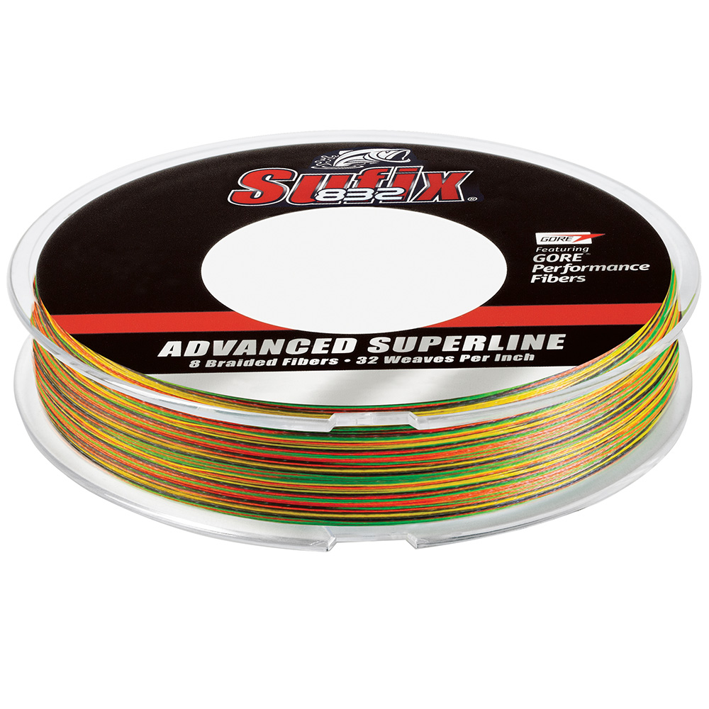 Sufix 832 Braid - 50lb - Fire Tiger - 300 yds | CWR Wholesale Distribution