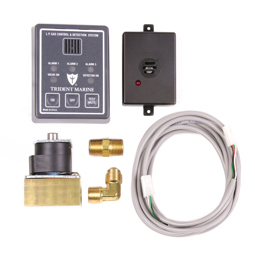 Trident Marine 12V Low-Pressure 3/8" Solenoid Kit w/Control Panel | CWR ...