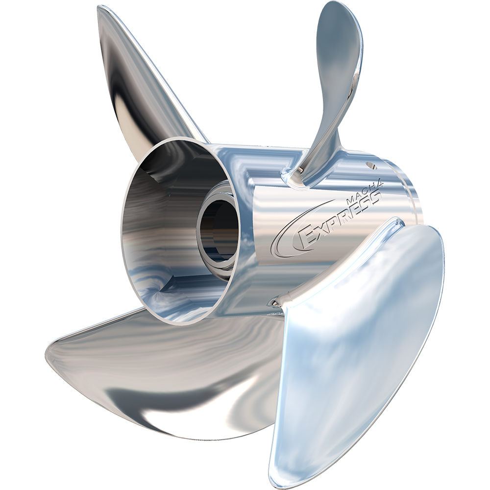 Turning Point Express® Mach4™ - Left Hand - Stainless Steel Propeller ...