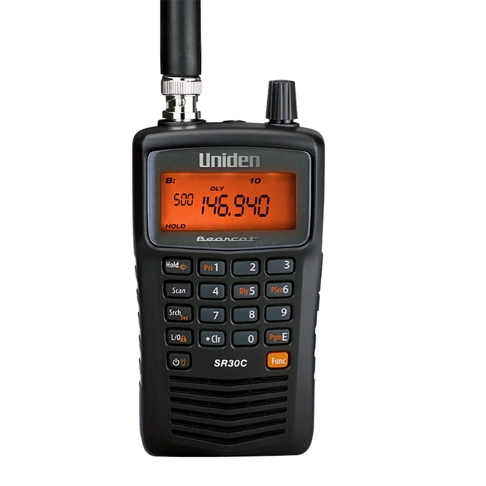 Uniden Bearcat SR30C Versatile Analog Handheld Scanner | CWR Wholesale ...