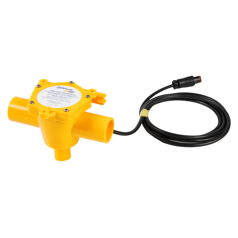 Whale 2-Way Waste Manifold 12' Cable 1-1/2" Ports | CWR Wholesale ...